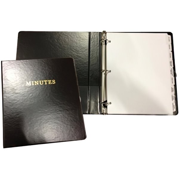 Minute Book Binder