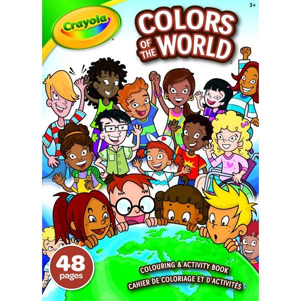 Crayola® Colors Of the World Colouring Book