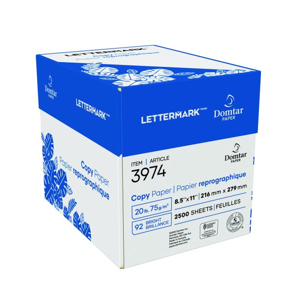 Domtar Lettermark™ Copy Paper, 8-1/2" x 11"