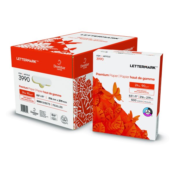 Domtar Lettermark™ Premium Paper, 8-1/2" x 11