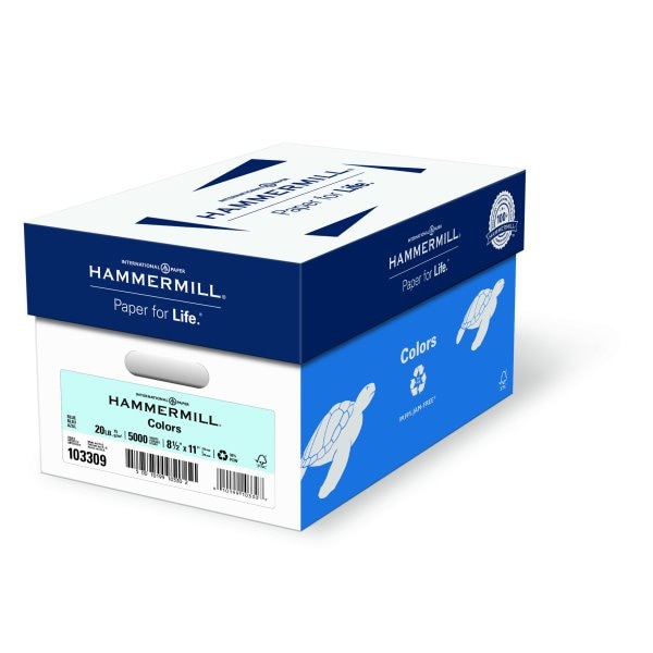 Hammermill Colour Copy Paper, 8-1/2" x 11", Blue