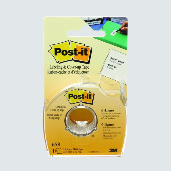 Post-It Labeling and Cover Up Tape