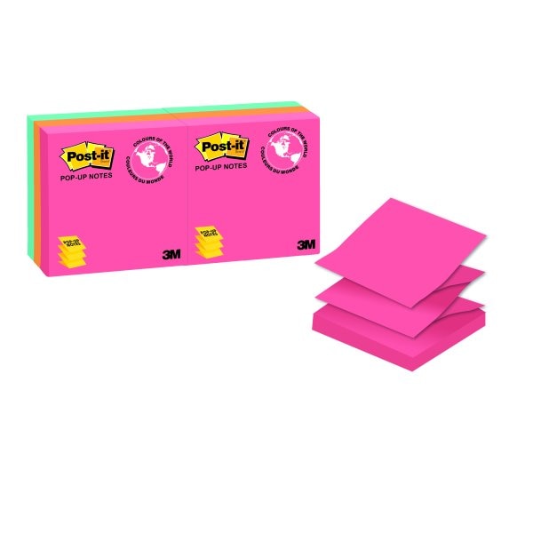 Post-It Pop-Up Notes, Poptimistic colours