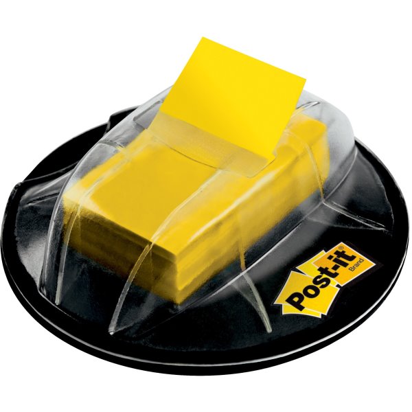 Post-It Flag Dispenser, Yellow