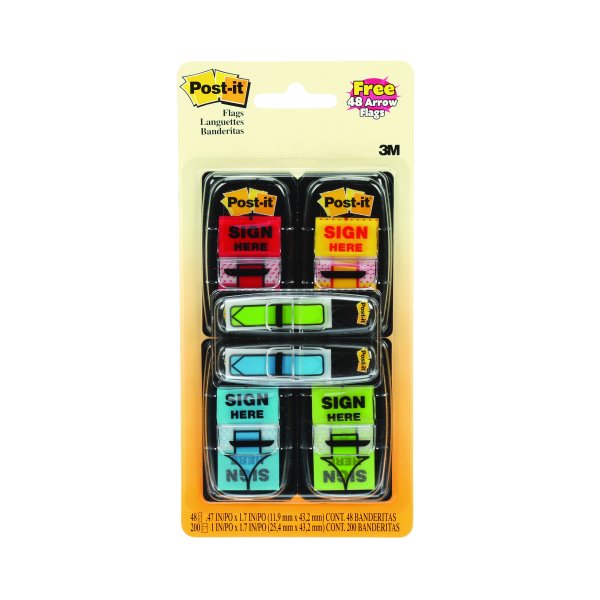 Post-it Flags "Sign Here" Value Pack