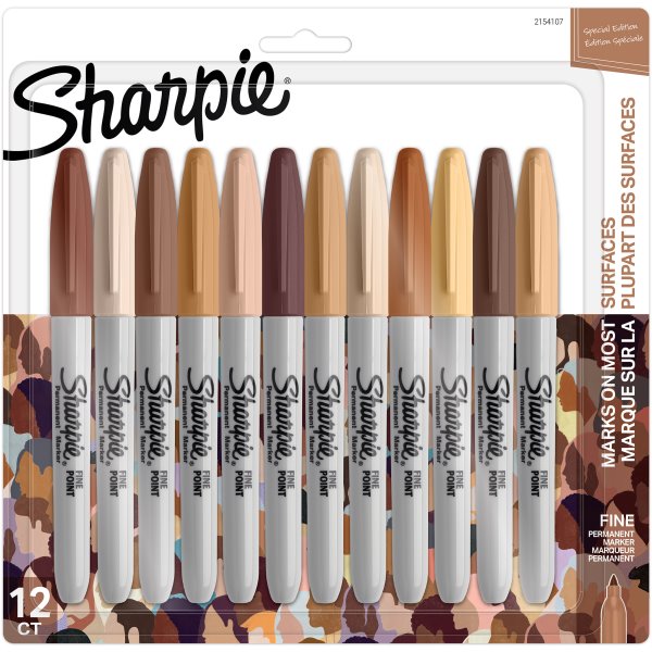 Sharpie Permanent Markers, 12/pkg