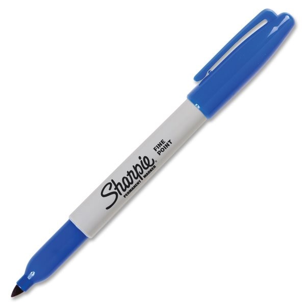 Sharpie Fine Point Permanent Marker, Blue