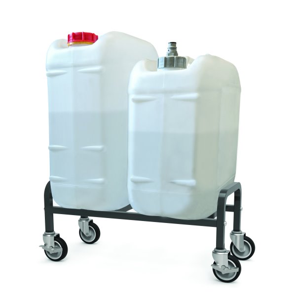 Portable Sink Tank Kit with Wheeled Dolly