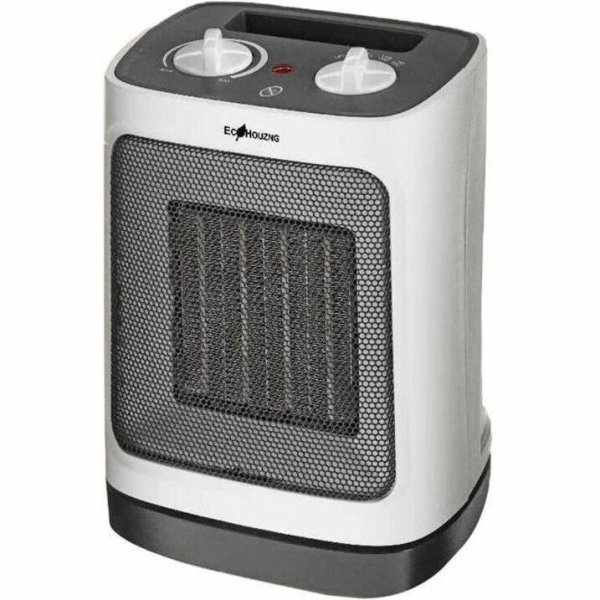 Ecohouzng Portable Ceramic Heater, Small Room, White