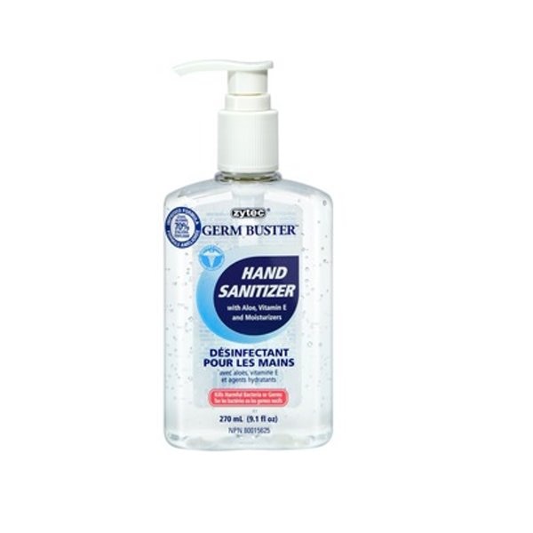 Zytec Germ Buster Hand Sanitizer, 270 mL